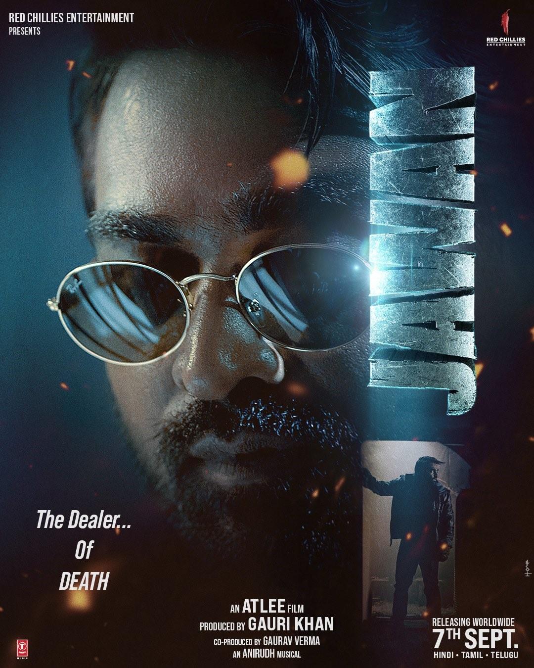 Jawan Vijay Sethupathis Character Poster Introduces Him As The Dealer
